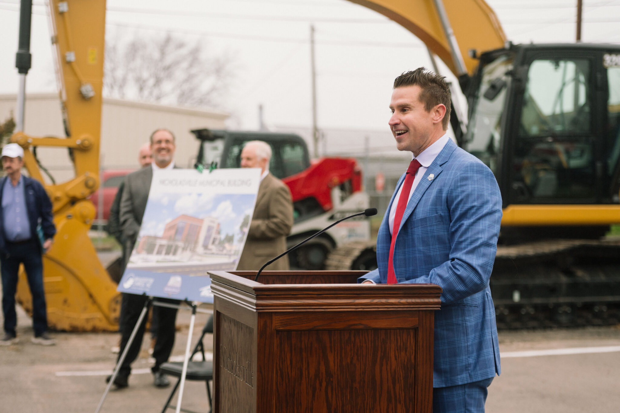 Nicholasville Municipal Center Ground Breaking Event - Nicholasville.org